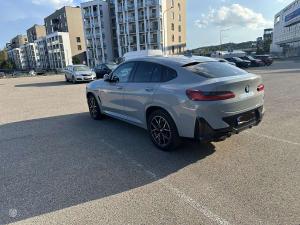 Grey BMW X4 2024 in Vilnius, with an engine capacity of 2.00 L and mileage of 25 thousand km for 49500 €, photo 8 on AUTOMOTO.COM.LV