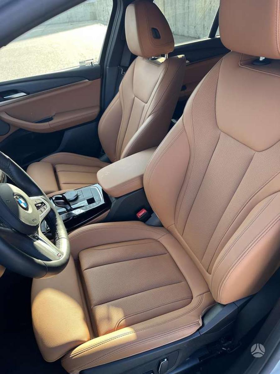 Grey BMW X4 2024 in Vilnius, with an engine capacity of 2.00 L and mileage of 25 thousand km for 49500 €, photo 14 on AUTOMOTO.COM.LV