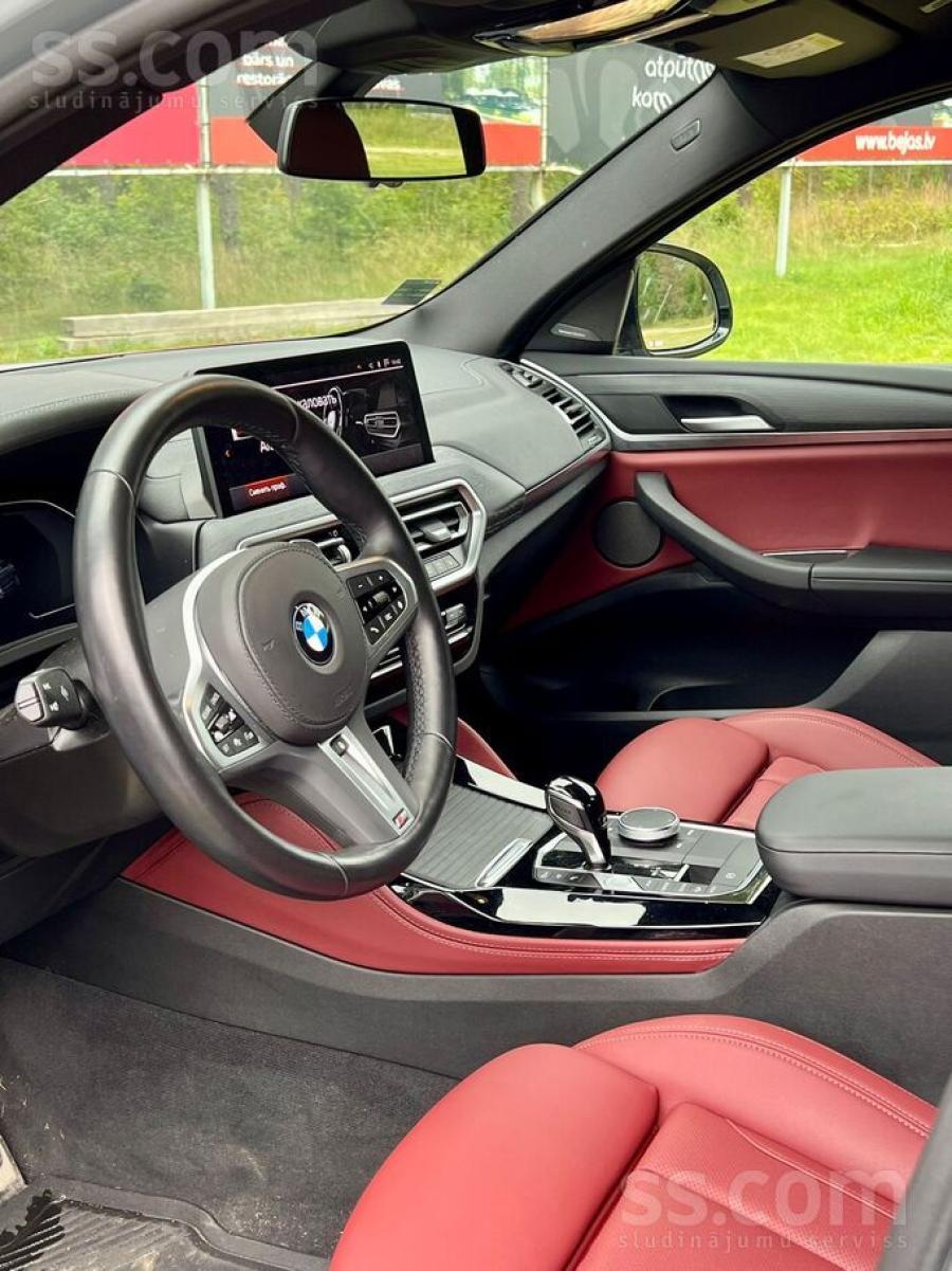 Grey BMW X4 2024 in Riga, with an engine capacity of 2.00 L and mileage of 0 thousand km for 53500 €, photo 5 on AUTOMOTO.COM.LV