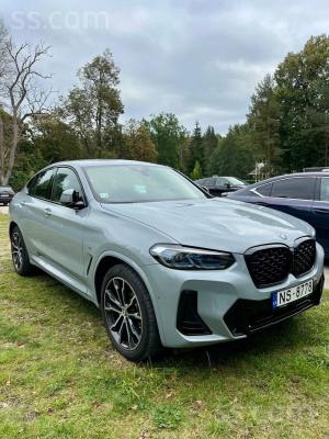 Grey BMW X4 2024 in Riga, with an engine capacity of 2.00 L and mileage of 0 thousand km for 53500 €, photo 6 on AUTOMOTO.COM.LV