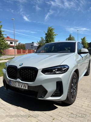 Pelēks BMW X4 2025 Tallina, ar dzinēja tilpumu 2.00 L un nobraukumu 11 tūkst. km par 53500 €, foto  vietnē AUTOMOTO.COM.LV