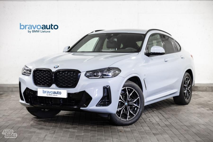 Grey BMW X4 2026 in Vilnius, with an engine capacity of 2.00 L and mileage of 8 thousand km for 55491 €, photo 1 on AUTOMOTO.COM.LV