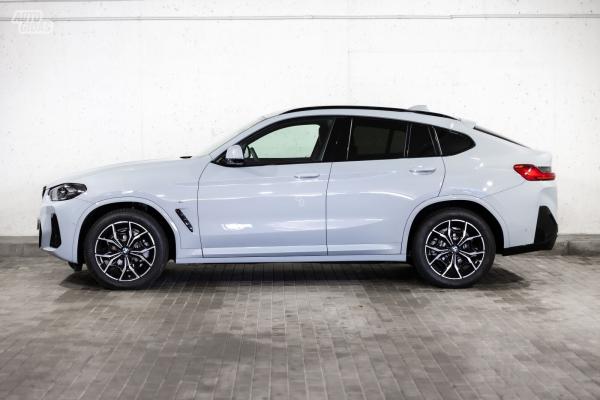 Grey BMW X4 2026 in Vilnius, with an engine capacity of 2.00 L and mileage of 8 thousand km for 55491 €, photo 4 on AUTOMOTO.COM.LV