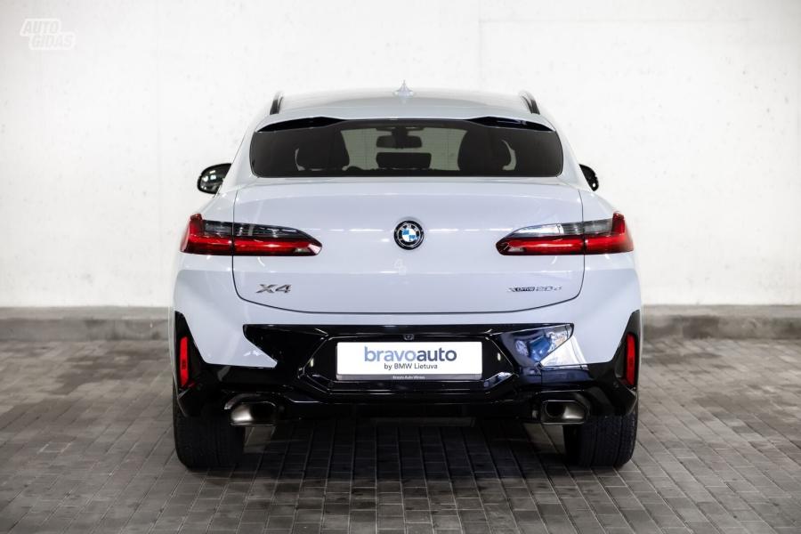 Grey BMW X4 2026 in Vilnius, with an engine capacity of 2.00 L and mileage of 8 thousand km for 55491 €, photo 13 on AUTOMOTO.COM.LV