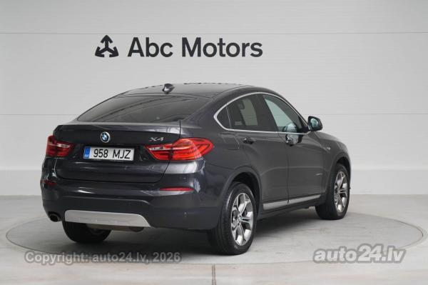 Grey BMW X4 2015 in Tallinn, with an engine capacity of 2.00 L and mileage of 210 thousand km for 16990 €, photo 4 on AUTOMOTO.COM.LV