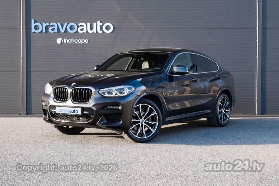 Pelēks BMW X4 2021 Tartu, ar dzinēja tilpumu 2.00 L un nobraukumu 63 tūkst. km par 41900 €, foto 1 vietnē AUTOMOTO.COM.LV
