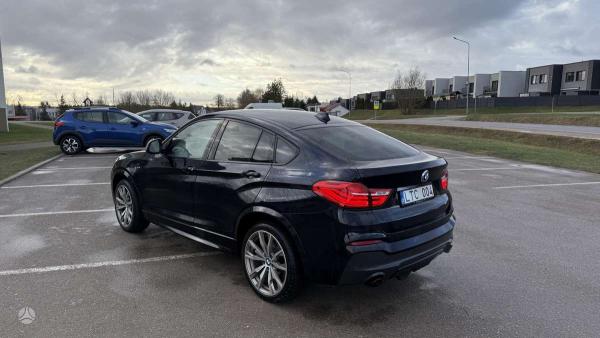 Black BMW x4-m 2017 in Kaunas, with an engine capacity of 3.00 L and mileage of 254 thousand km for 22000 €, photo 3 on AUTOMOTO.COM.LV