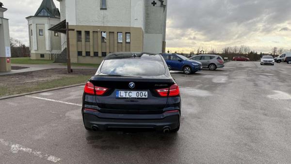 Black BMW x4-m 2017 in Kaunas, with an engine capacity of 3.00 L and mileage of 254 thousand km for 22000 €, photo 4 on AUTOMOTO.COM.LV