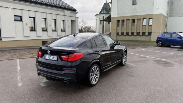 Black BMW x4-m 2017 in Kaunas, with an engine capacity of 3.00 L and mileage of 254 thousand km for 22000 €, photo 5 on AUTOMOTO.COM.LV