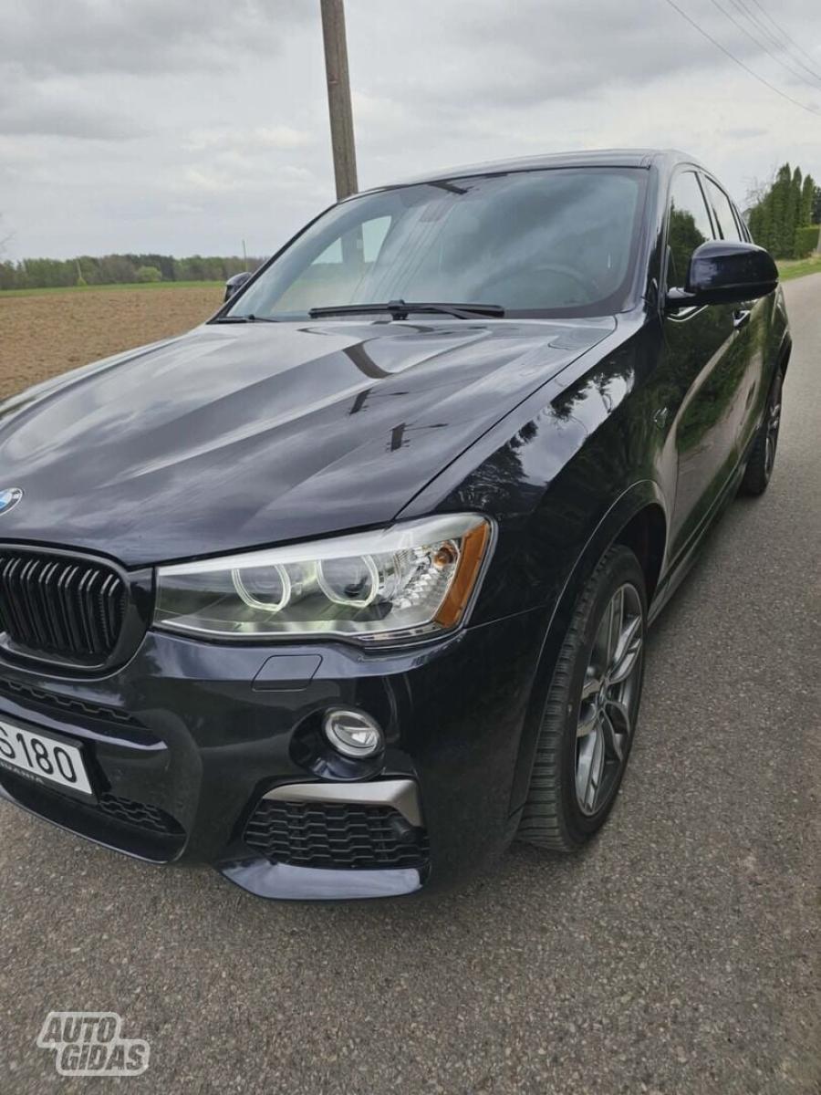 Melns BMW x4-m 2017 Kauņa, ar dzinēja tilpumu 3.00 L un nobraukumu 152 tūkst. km par 21500 €, foto 3 vietnē AUTOMOTO.COM.LV