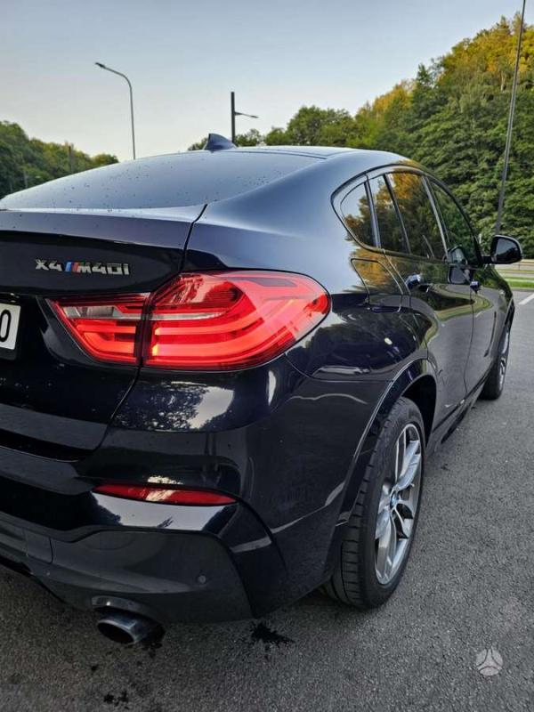Melns BMW x4-m 2017 Kauņa, ar dzinēja tilpumu 3.00 L un nobraukumu 156 tūkst. km par 20500 €, foto 5 vietnē AUTOMOTO.COM.LV