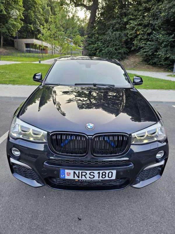Melns BMW x4-m 2017 Kauņa, ar dzinēja tilpumu 3.00 L un nobraukumu 156 tūkst. km par 20500 €, foto 10 vietnē AUTOMOTO.COM.LV