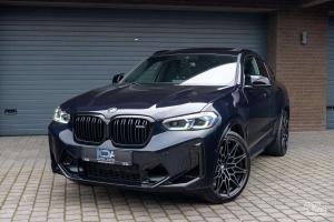 Black BMW x4-m 2021 in Marijampole, with an engine capacity of 3.00 L and mileage of 110 thousand km for 45950 €, photo 4 on AUTOMOTO.COM.LV