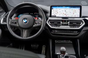Black BMW x4-m 2021 in Marijampole, with an engine capacity of 3.00 L and mileage of 110 thousand km for 45950 €, photo 18 on AUTOMOTO.COM.LV