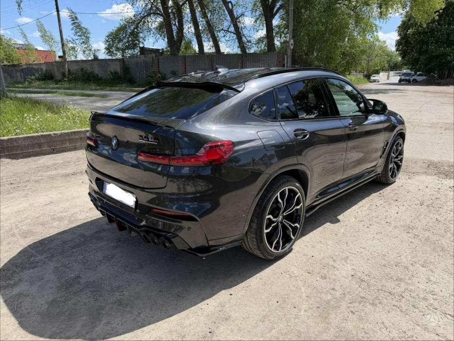 Melns BMW x4-m 2021 Klaipėda, ar dzinēja tilpumu 3.00 L un nobraukumu 52 tūkst. km par 49999 €, foto 6 vietnē AUTOMOTO.COM.LV