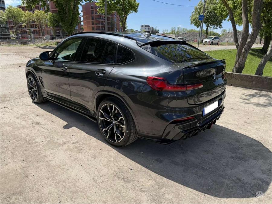 Melns BMW x4-m 2021 Klaipėda, ar dzinēja tilpumu 3.00 L un nobraukumu 52 tūkst. km par 49999 €, foto 8 vietnē AUTOMOTO.COM.LV