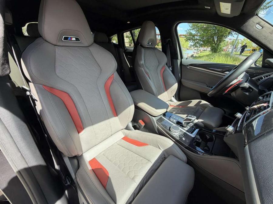 Melns BMW x4-m 2021 Klaipėda, ar dzinēja tilpumu 3.00 L un nobraukumu 52 tūkst. km par 49999 €, foto 14 vietnē AUTOMOTO.COM.LV