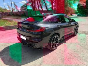 Black BMW x4-m 2021 in Klaipeda, with an engine capacity of 3.00 L and mileage of 52 thousand km for 45888 €, photo 6 on AUTOMOTO.COM.LV