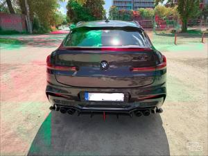 Black BMW x4-m 2021 in Klaipeda, with an engine capacity of 3.00 L and mileage of 52 thousand km for 45888 €, photo 7 on AUTOMOTO.COM.LV