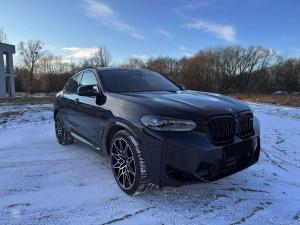 Black BMW x4-m 2024 in Kaunas, with an engine capacity of 2.99 L and mileage of 19 thousand km for 63000 €, photo  on AUTOMOTO.COM.LV
