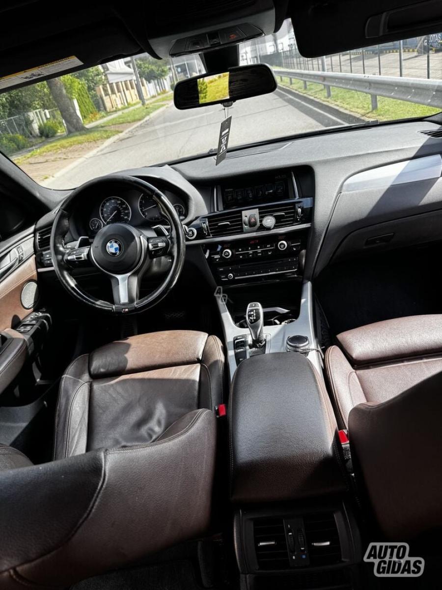 Zils BMW x4-m 2017 Klaipėda, ar dzinēja tilpumu 3.00 L un nobraukumu 201 tūkst. km par 20400 €, foto 8 vietnē AUTOMOTO.COM.LV
