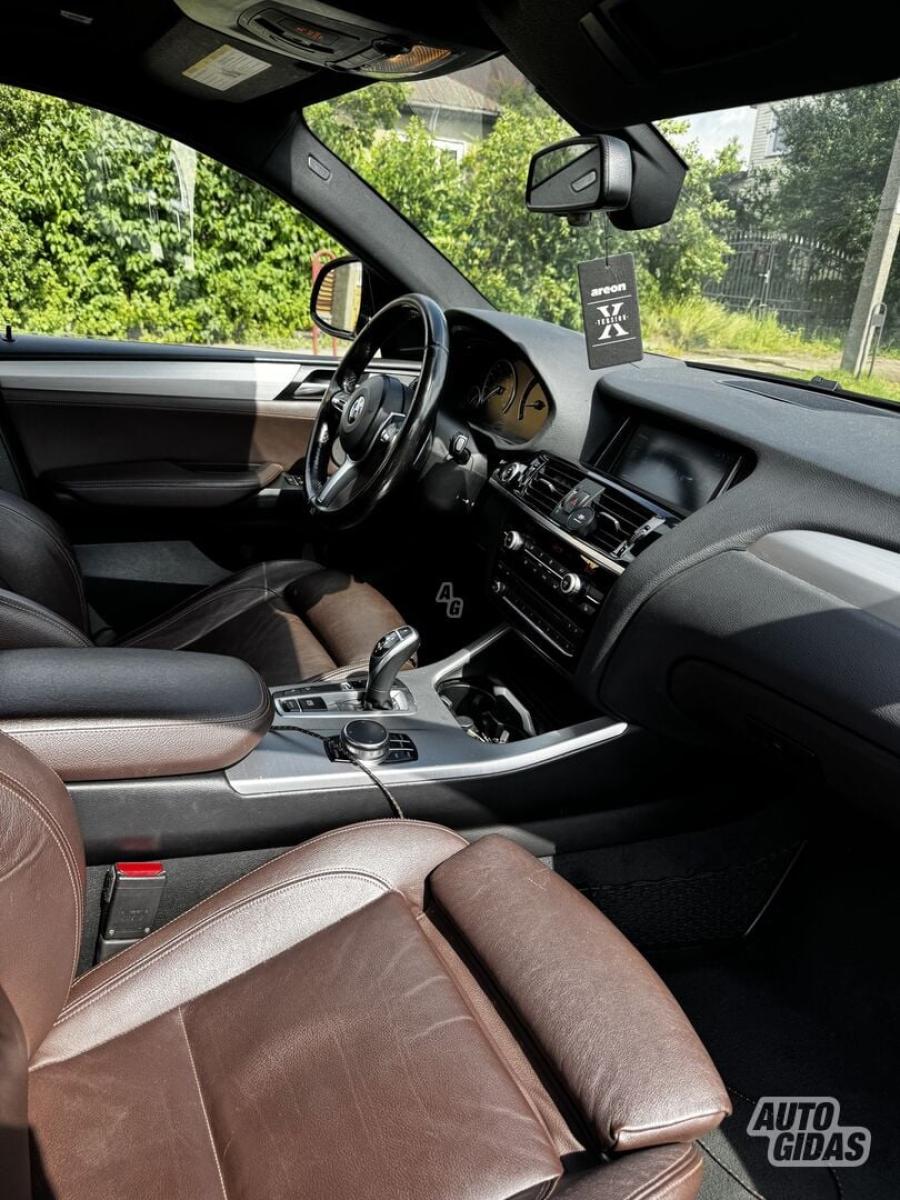 Zils BMW x4-m 2017 Klaipėda, ar dzinēja tilpumu 3.00 L un nobraukumu 201 tūkst. km par 20400 €, foto 9 vietnē AUTOMOTO.COM.LV