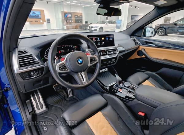 Синий БМВ x4-m 2021 в Таллин, объемом двигателя 3.00 л и пробегом 62 тыс. км за 55900 €, фото 4 на AUTOMOTO.COM.LV