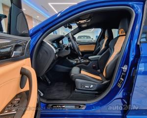 Blue BMW x4-m 2021 in Tallinn, with an engine capacity of 3.00 L and mileage of 62 thousand km for 55900 €, photo 7 on AUTOMOTO.COM.LV
