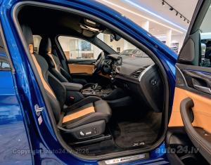 Blue BMW x4-m 2021 in Tallinn, with an engine capacity of 3.00 L and mileage of 62 thousand km for 55900 €, photo 11 on AUTOMOTO.COM.LV