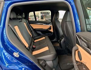 Blue BMW x4-m 2021 in Tallinn, with an engine capacity of 3.00 L and mileage of 62 thousand km for 55900 €, photo 12 on AUTOMOTO.COM.LV
