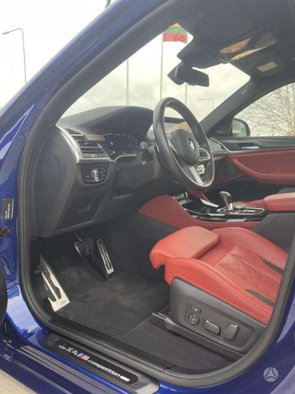 Zils BMW x4-m 2024 Viļņa, ar dzinēja tilpumu 2.99 L un nobraukumu 17 tūkst. km par 78990 €, foto 11 vietnē AUTOMOTO.COM.LV