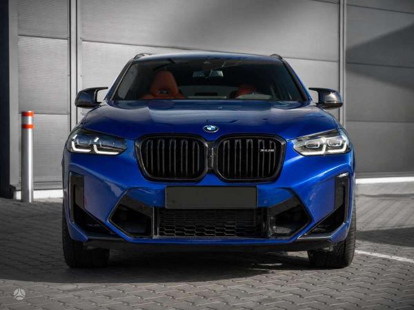 Синий БМВ x4-m 2024 в Вильнюс, объемом двигателя 2.99 л и пробегом 25 тыс. км за 69900 €, фото 3 на AUTOMOTO.COM.LV