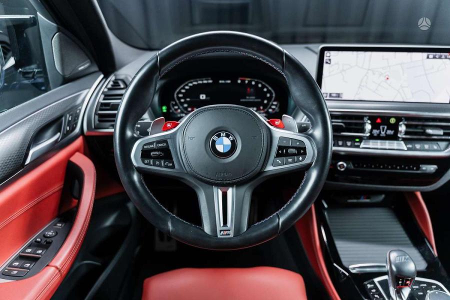 Синий БМВ x4-m 2024 в Вильнюс, объемом двигателя 2.99 л и пробегом 27 тыс. км за 69999 €, фото 20 на AUTOMOTO.COM.LV