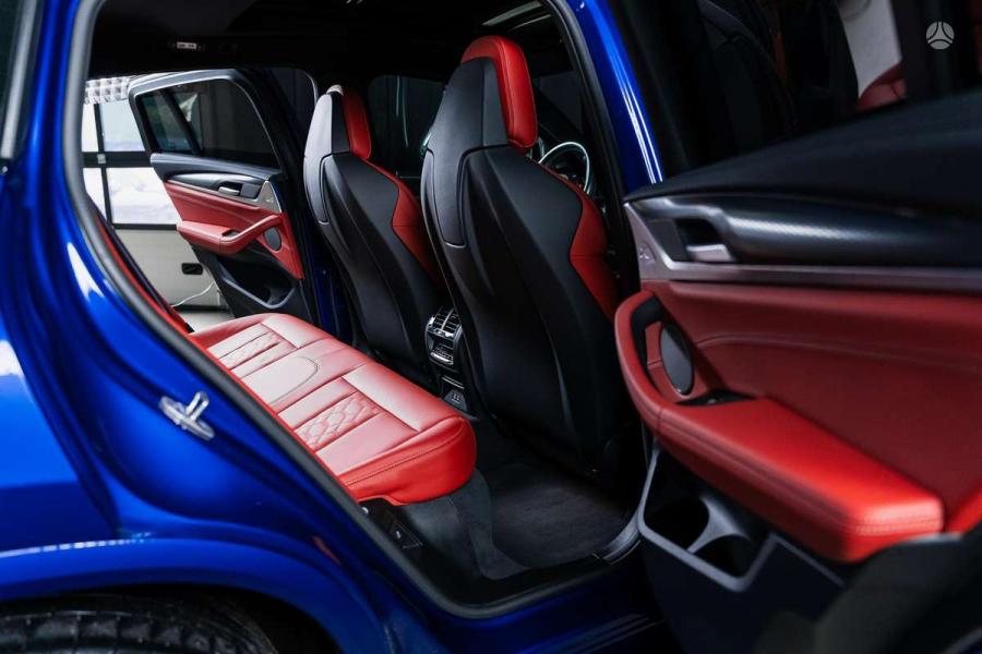 Синий БМВ x4-m 2024 в Вильнюс, объемом двигателя 2.99 л и пробегом 27 тыс. км за 69999 €, фото 31 на AUTOMOTO.COM.LV