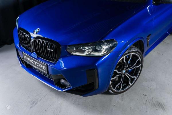 Zils BMW x4-m 2024 Viļņa, ar dzinēja tilpumu 2.99 L un nobraukumu 27 tūkst. km par 65999 €, foto 8 vietnē AUTOMOTO.COM.LV