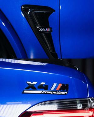 Zils BMW x4-m 2024 Viļņa, ar dzinēja tilpumu 2.99 L un nobraukumu 27 tūkst. km par 65999 €, foto 12 vietnē AUTOMOTO.COM.LV