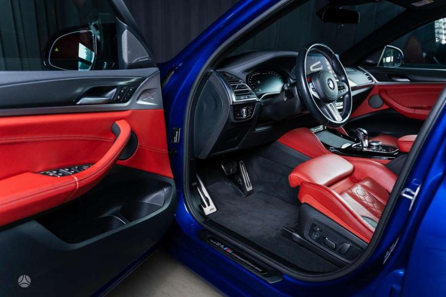 Zils BMW x4-m 2024 Viļņa, ar dzinēja tilpumu 2.99 L un nobraukumu 27 tūkst. km par 65999 €, foto 16 vietnē AUTOMOTO.COM.LV