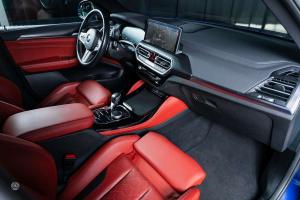 Zils BMW x4-m 2024 Viļņa, ar dzinēja tilpumu 2.99 L un nobraukumu 27 tūkst. km par 65999 €, foto 29 vietnē AUTOMOTO.COM.LV