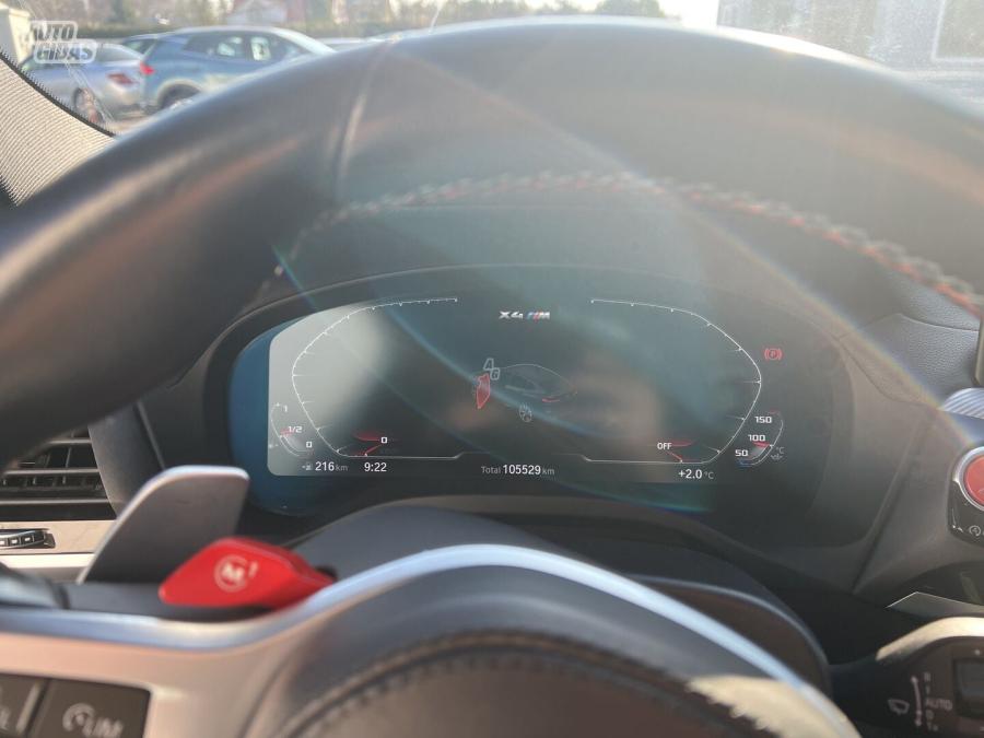 BMW x4-m 2021 Viļņa, ar dzinēja tilpumu 3.00 L un nobraukumu 105 tūkst. km par 44600 €, foto 10 vietnē AUTOMOTO.COM.LV
