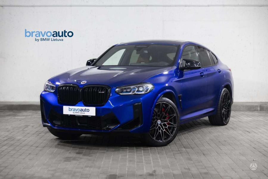 BMW x4-m 2022 in Vilnius, with an engine capacity of 3.00 L and mileage of 50 thousand km for 64993 €, photo 1 on AUTOMOTO.COM.LV