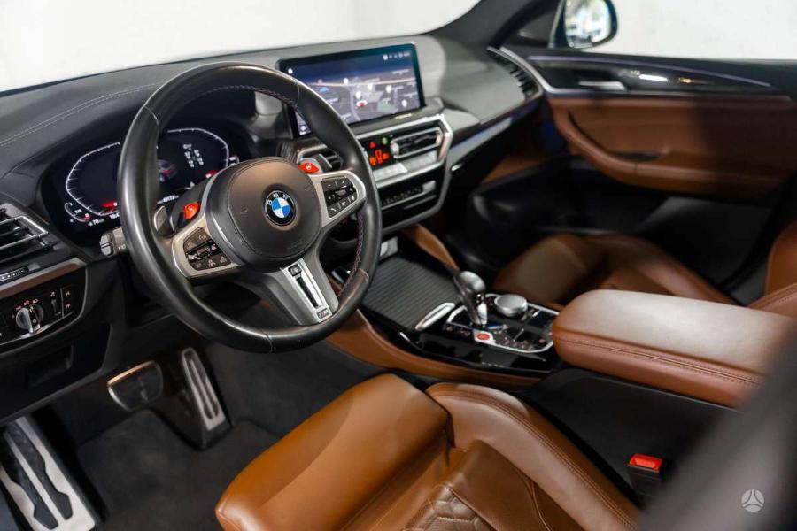 BMW x4-m 2022 in Vilnius, with an engine capacity of 3.00 L and mileage of 50 thousand km for 64993 €, photo 13 on AUTOMOTO.COM.LV