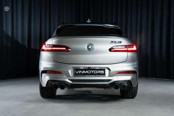 Pelēks BMW x4-m 2020 Viļņa, ar dzinēja tilpumu 2.99 L un nobraukumu 87 tūkst. km par 39999 €, foto 5 vietnē AUTOMOTO.COM.LV