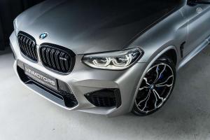 Grey BMW x4-m 2020 in Vilnius, with an engine capacity of 2.99 L and mileage of 87 thousand km for 39999 €, photo 8 on AUTOMOTO.COM.LV
