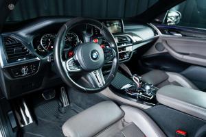 Grey BMW x4-m 2020 in Vilnius, with an engine capacity of 2.99 L and mileage of 87 thousand km for 39999 €, photo 23 on AUTOMOTO.COM.LV