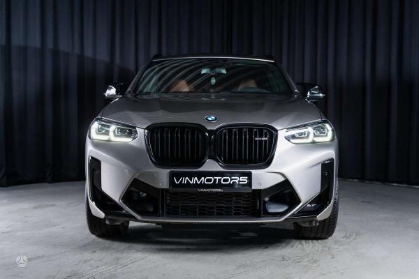 Pelēks BMW x4-m 2020 Viļņa, ar dzinēja tilpumu 2.99 L un nobraukumu 84 tūkst. km par 44999 €, foto 3 vietnē AUTOMOTO.COM.LV