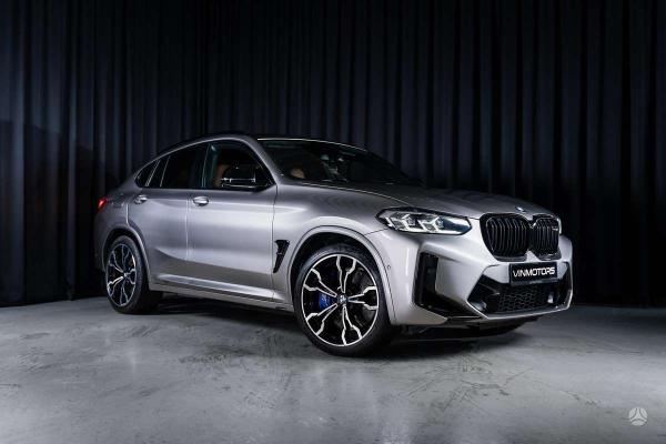 Pelēks BMW x4-m 2020 Viļņa, ar dzinēja tilpumu 2.99 L un nobraukumu 84 tūkst. km par 44999 €, foto 4 vietnē AUTOMOTO.COM.LV