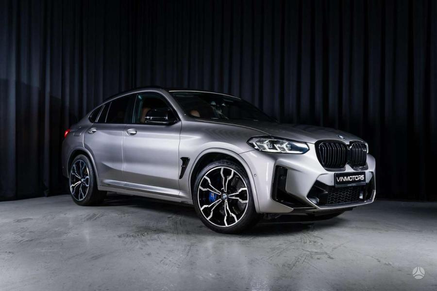 Серый БМВ x4-m 2020 в Вильнюс, объемом двигателя 2.99 л и пробегом 84 тыс. км за 44999 €, фото 4 на AUTOMOTO.COM.LV