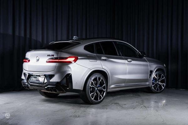 Pelēks BMW x4-m 2020 Viļņa, ar dzinēja tilpumu 2.99 L un nobraukumu 84 tūkst. km par 44999 €, foto 5 vietnē AUTOMOTO.COM.LV