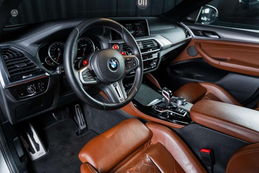 Серый БМВ x4-m 2020 в Вильнюс, объемом двигателя 2.99 л и пробегом 84 тыс. км за 44999 €, фото 18 на AUTOMOTO.COM.LV