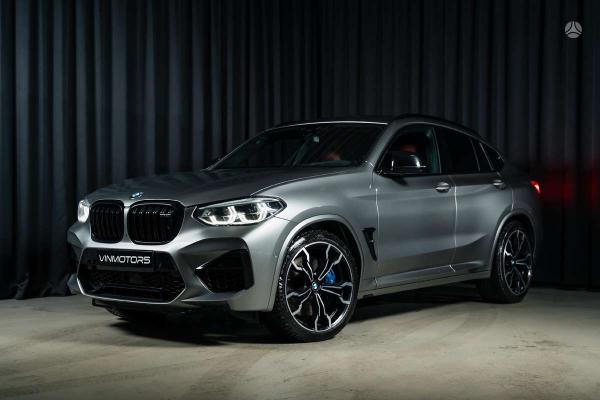 Pelēks BMW x4-m 2021 Viļņa, ar dzinēja tilpumu 2.99 L un nobraukumu 71 tūkst. km par 51000 €, foto 1 vietnē AUTOMOTO.COM.LV